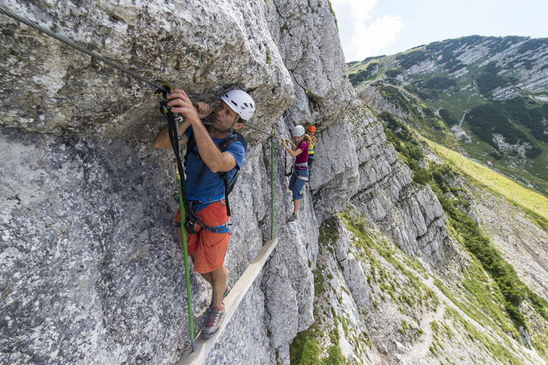 Ferraty v Dolním Rakousku - Vysokohorská turistika
